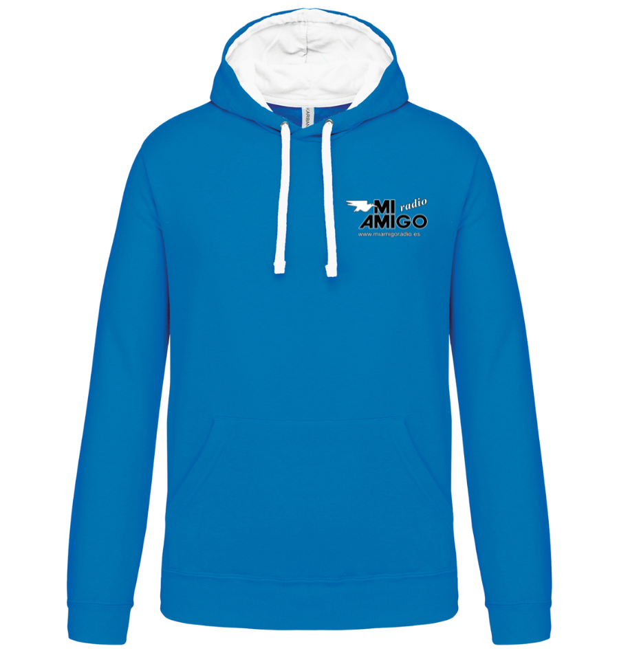 Unisex Hoodie lange mouwen Mi Amigo Radio (nieuw logo) – KOEKESTAD.STORE